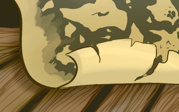 Timeworn Treasure Map Tea