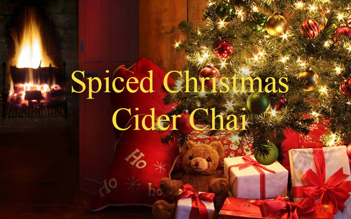 Spiced Christmas Cider Chai Tea