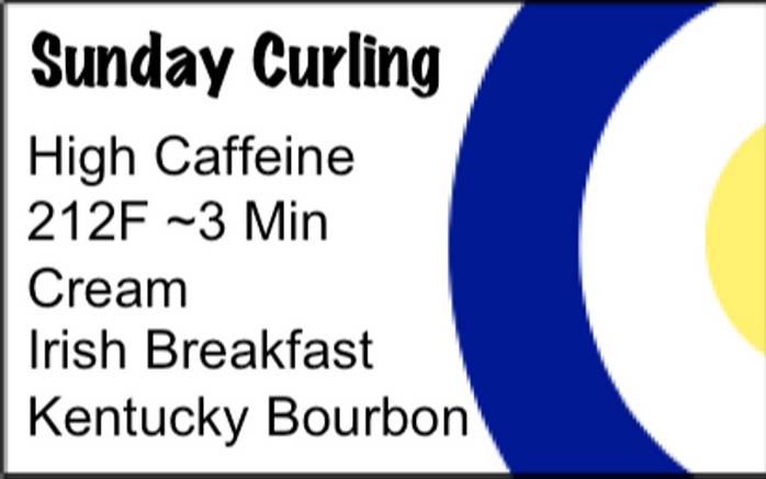Sunday Curling Tea