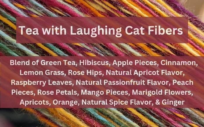 Tea with Laughing Cat Fibers Tea