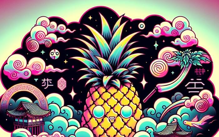 Mystic Piña Nebula Tea