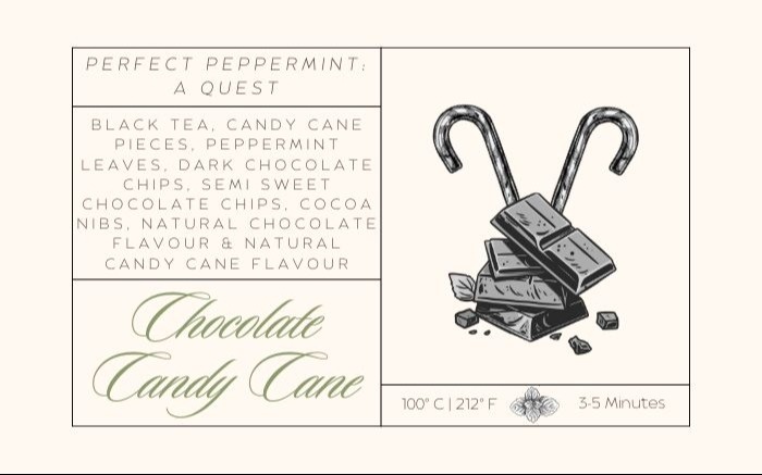 Chocolate Candy Cane Tea