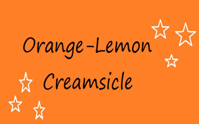 Orange-Lemon Creamsicle Tea